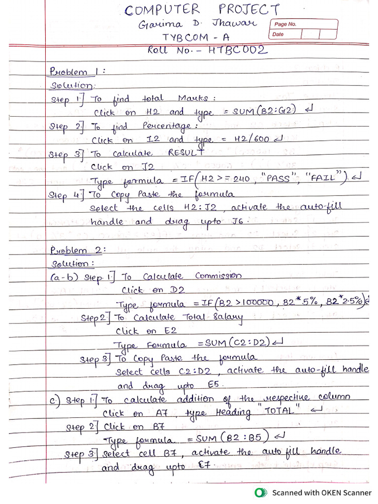 002 Garima Jhawar TYBCOM | PDF