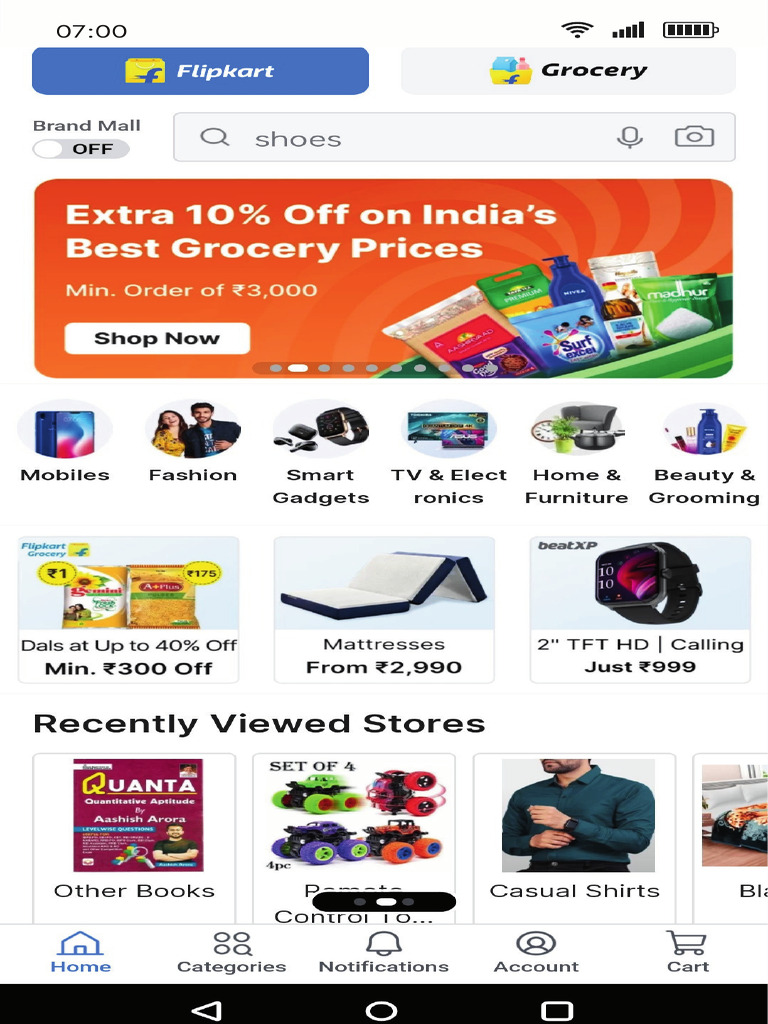 Flipkart Prototype | PDF