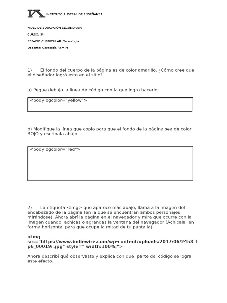 TP Individual Tecno | PDF | Hipervínculo