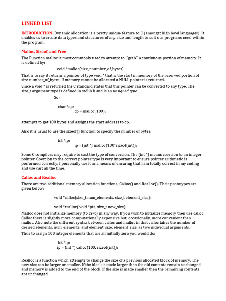 Linked List | PDF | Pointer (Computer Programming) | Queue (Abstract ... Linked List | PDF | Pointer (Computer Programming) | Queue (Abstract ...