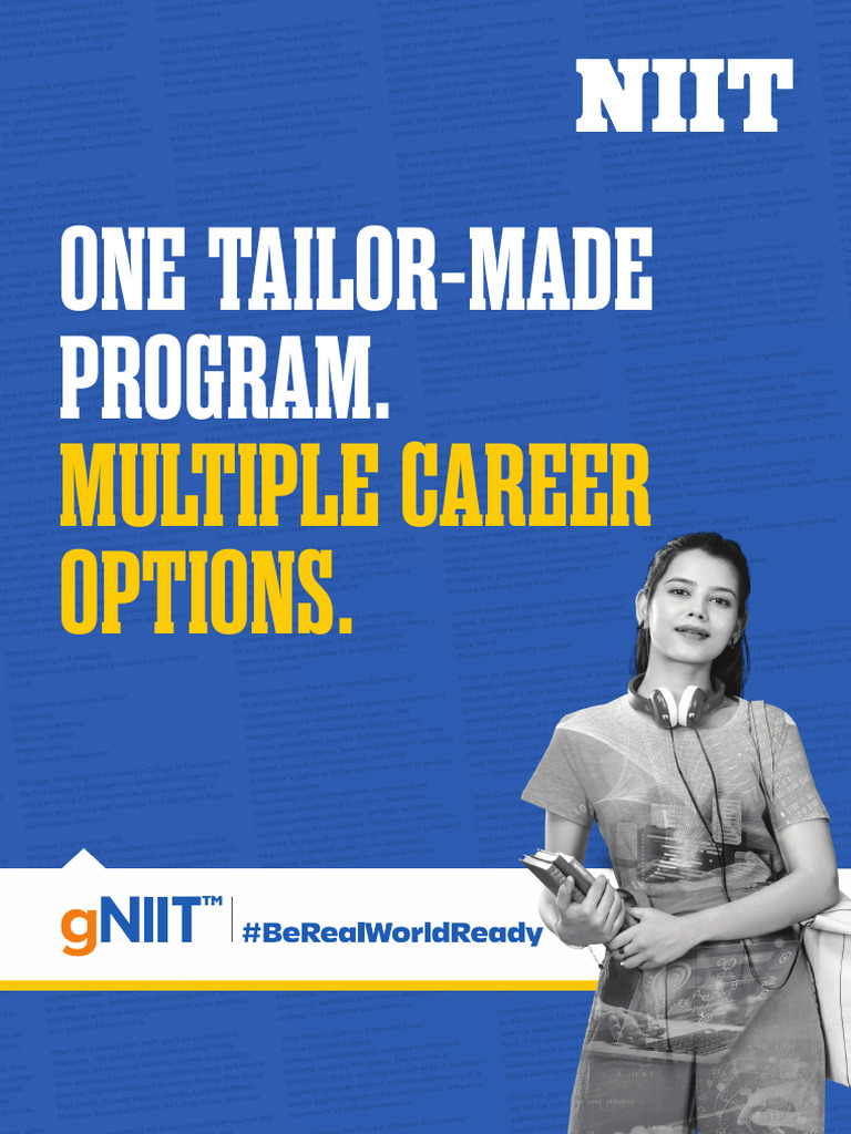 gNIIT Brochure For IS - 0 | PDF | Digital Marketing | Computer Security