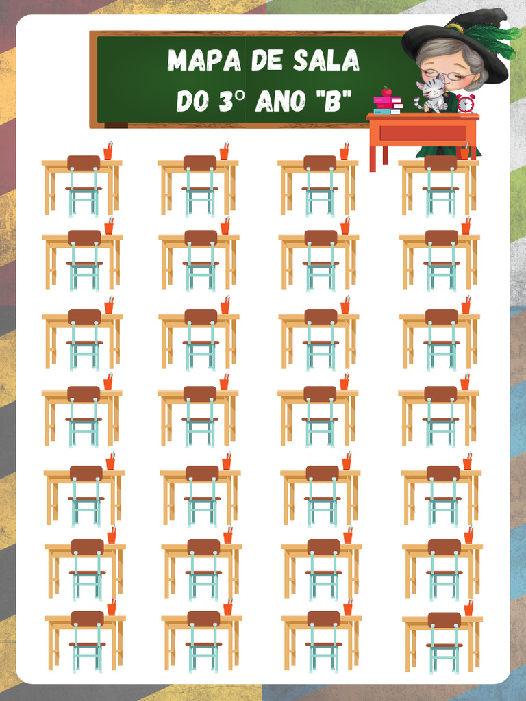 Cartaz Mapa de Sala 2025 HP | PDF