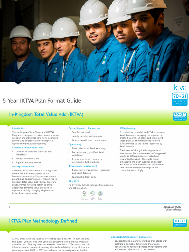 6 5 Year IKTVA Planning Format Guid | PDF | Supply Chain | Microsoft ...
