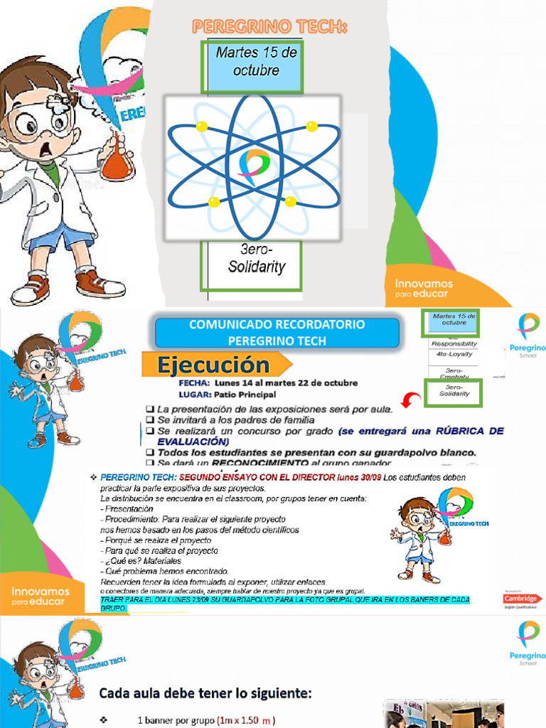 PPT RECORDATORIO PEREGRINO TECH | PDF
