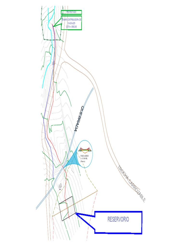 Topografia Reservorio Picol-Modelo2 | PDF