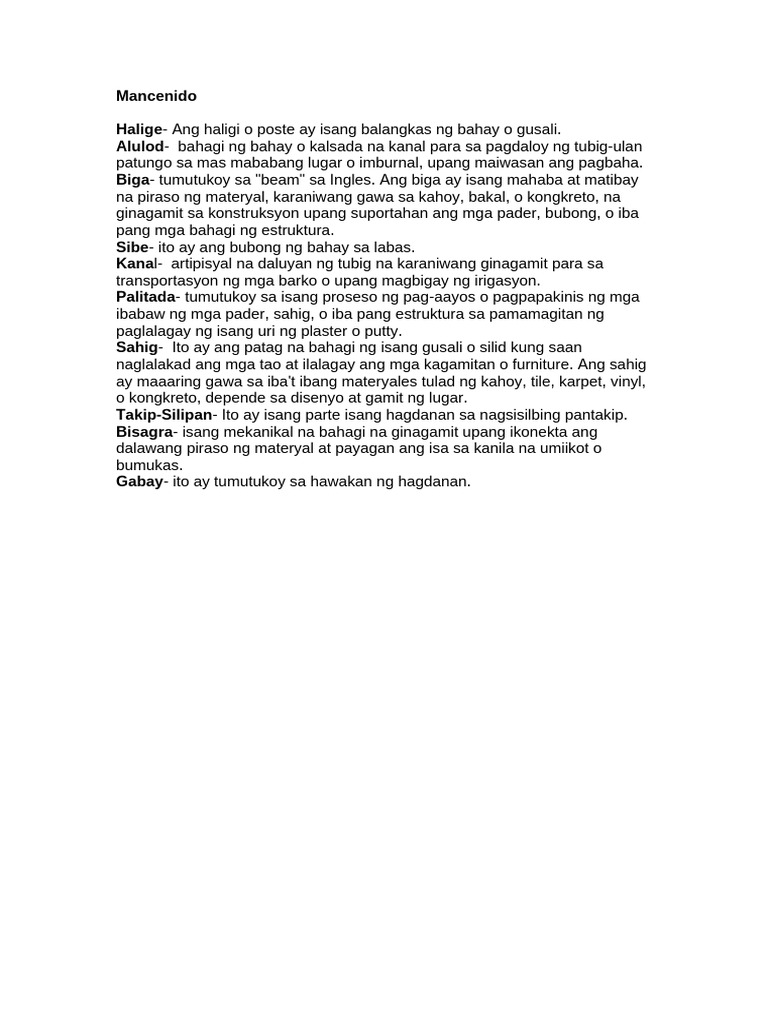 Engineering Jargons | PDF