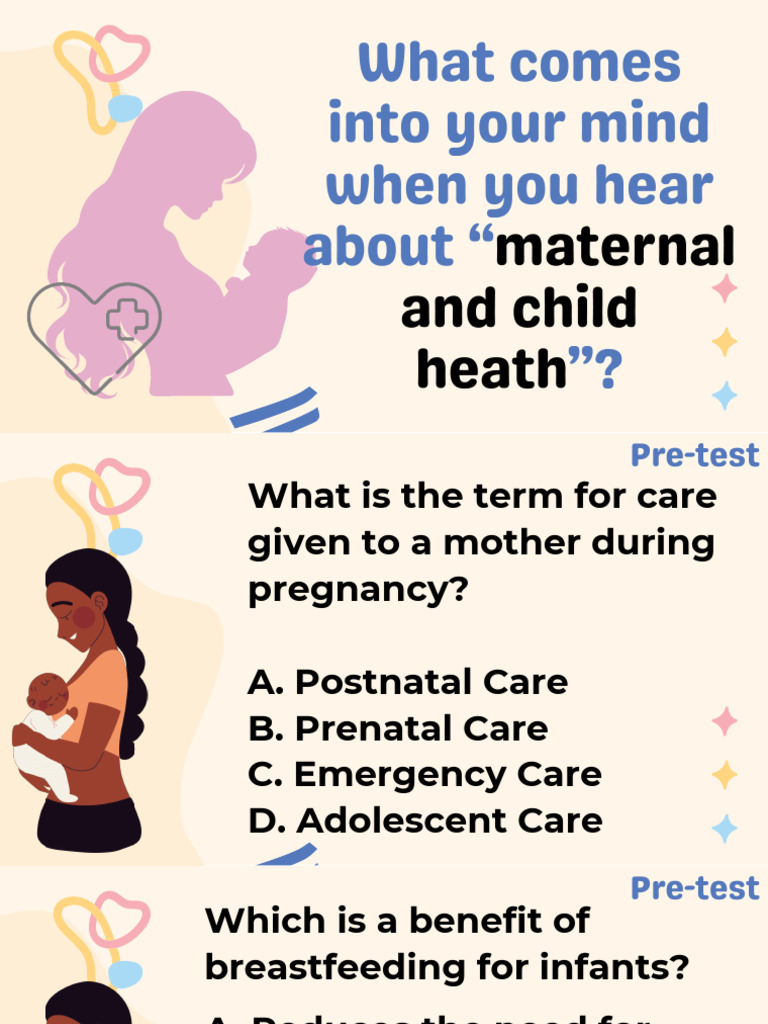 Maternal and Child Health | PDF | Maternal Health | Pregnancy