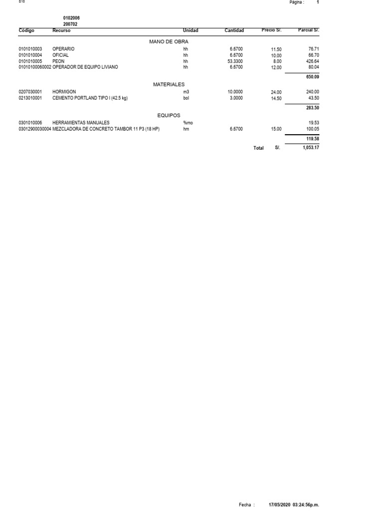 Crystal Reports ActiveX Designer - PrecioParticularInsumoTipoVTIPO2.Rpt ...
