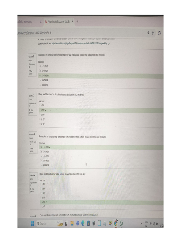 100 Marks Answer | PDF