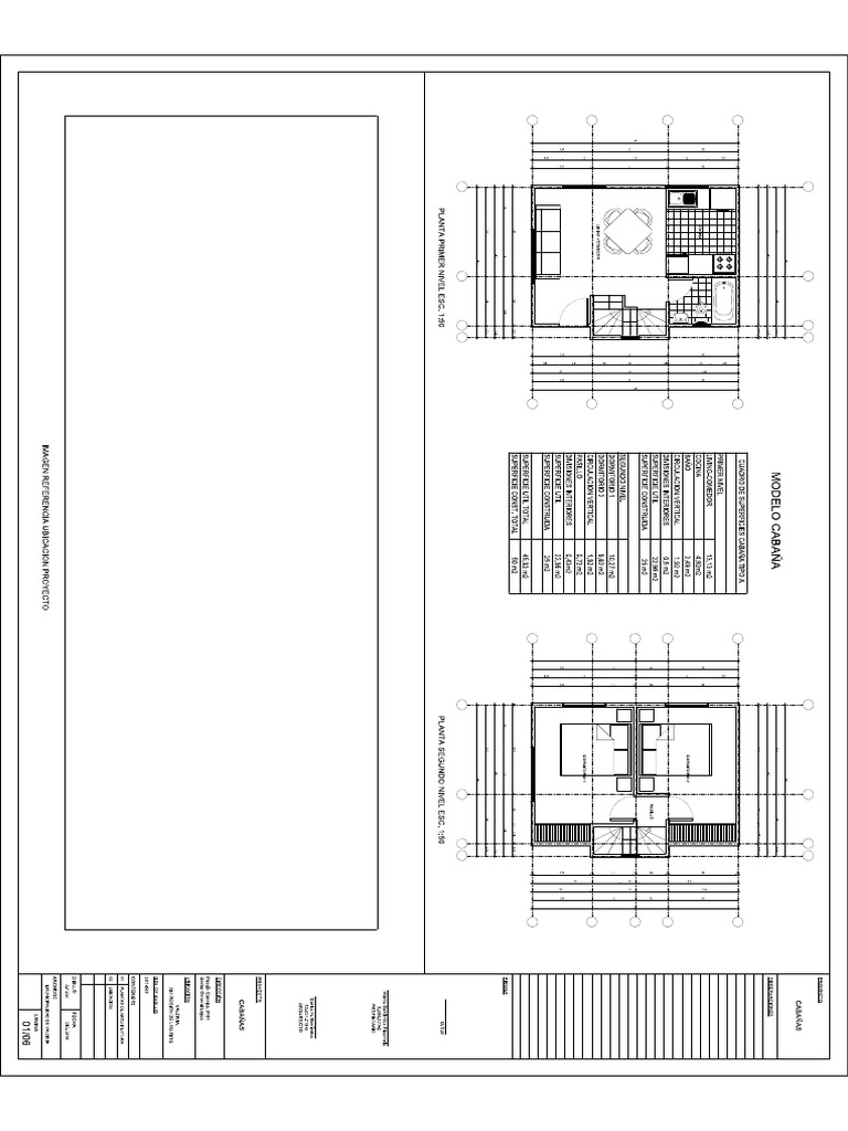 Proyecto Cabañas Model | PDF