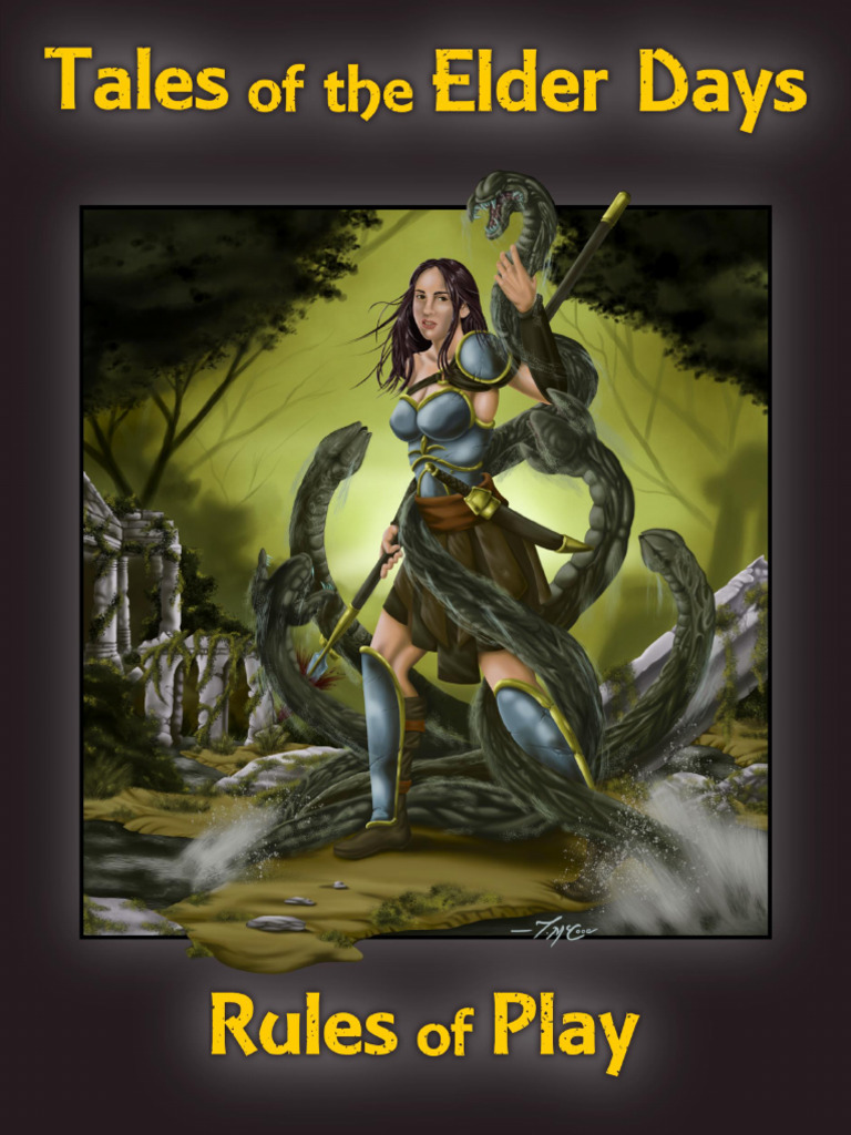 TotED Rules of Play 05092020 | PDF | Elf (Dungeons & Dragons) | Luck