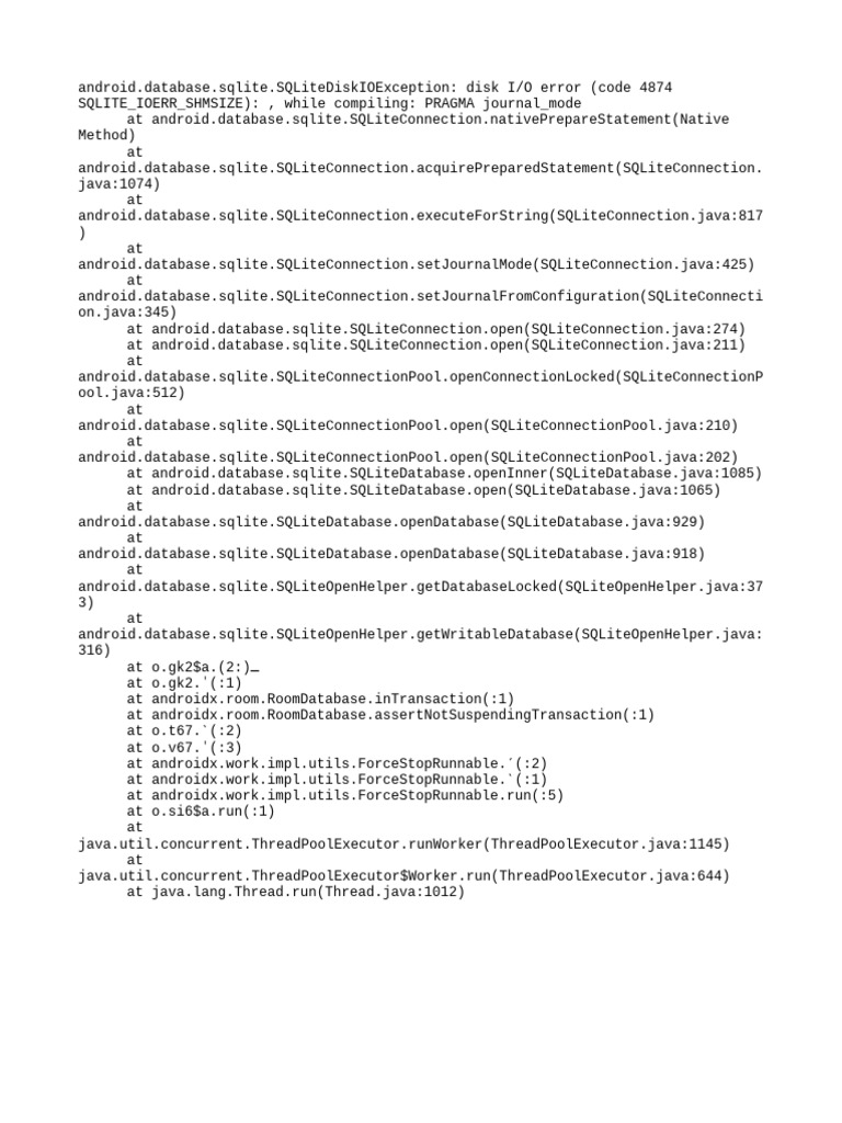 Last Crash Log | PDF