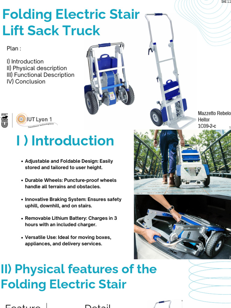 Folding Electric Stair Lift Features | PDF