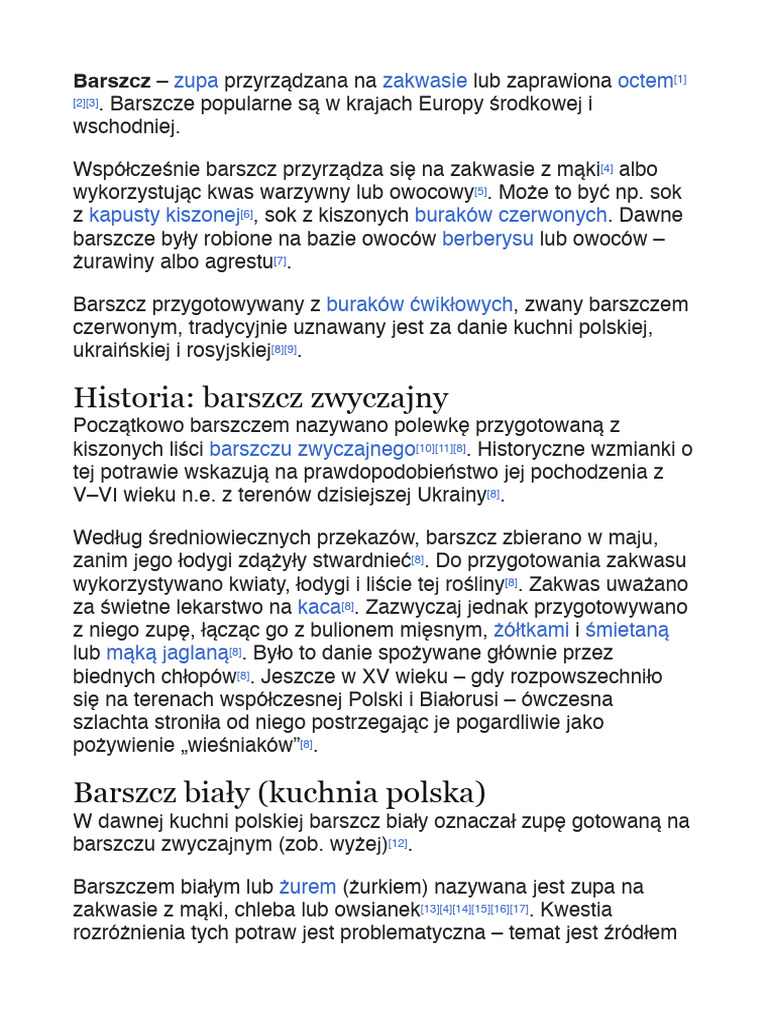 barszcz | PDF