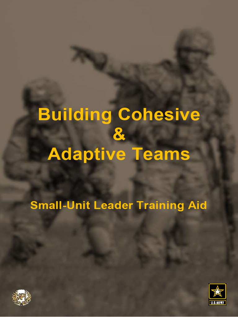 Cohesive & Adaptive Team Building Guide | PDF | Group Cohesiveness ...