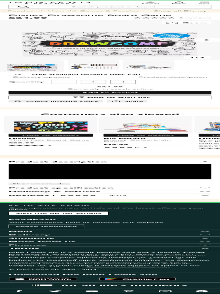 Disney Drawsome Board Game | PDF