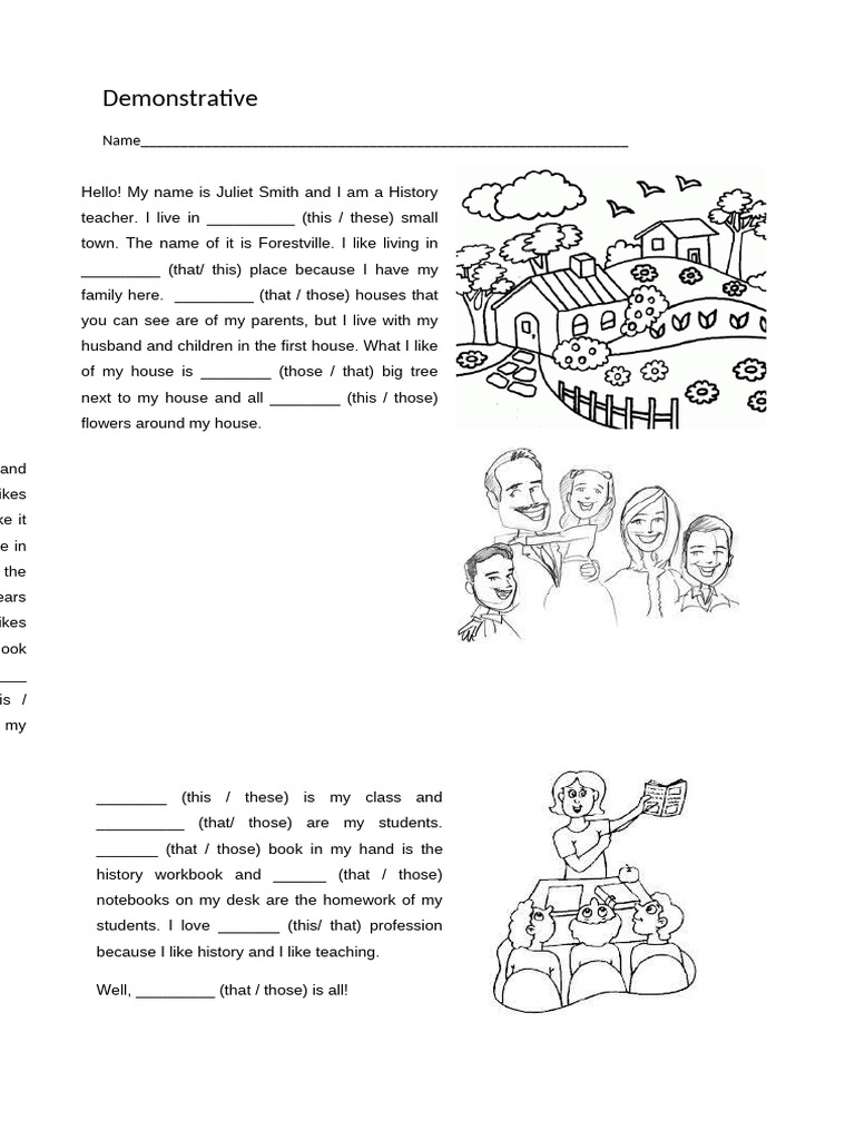 Reading-Demonstrative Pronoun | PDF