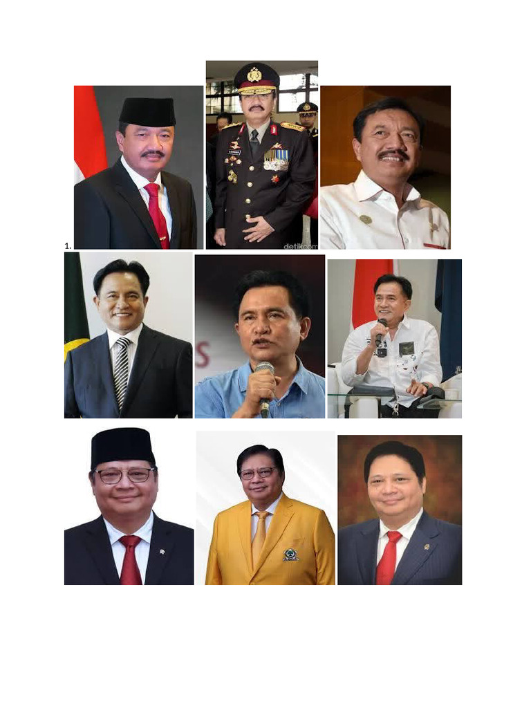 Foto Foto Mentri Kabinert Merput | PDF