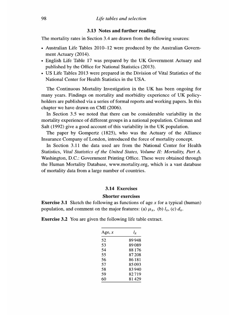 Chapter 3 Exercise | PDF