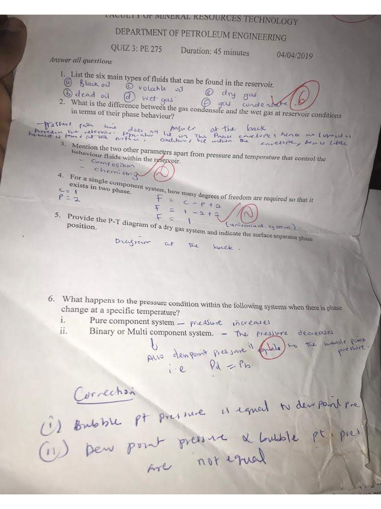 Quiz 3 Marked - 2019 | PDF