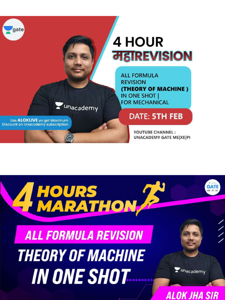 complete TOM Revision | PDF | Machines | Mechanical Engineering