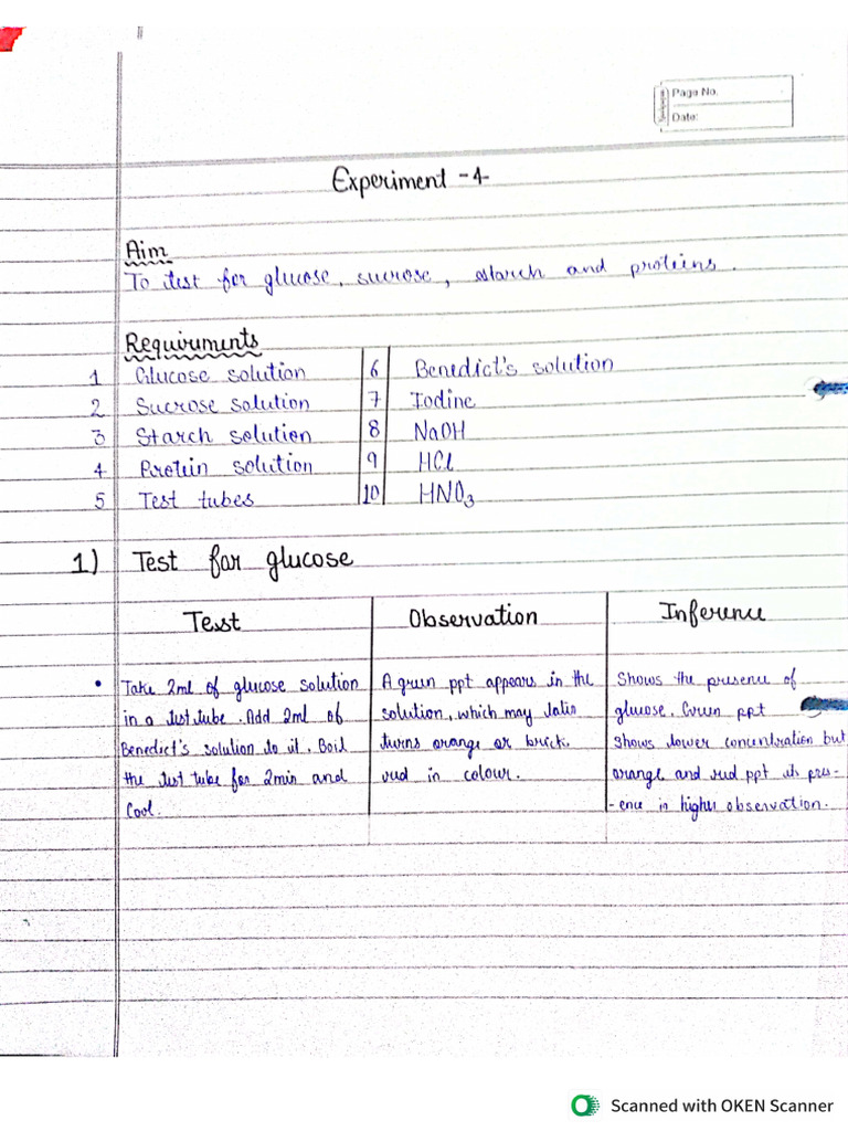 Biology Practical File | PDF