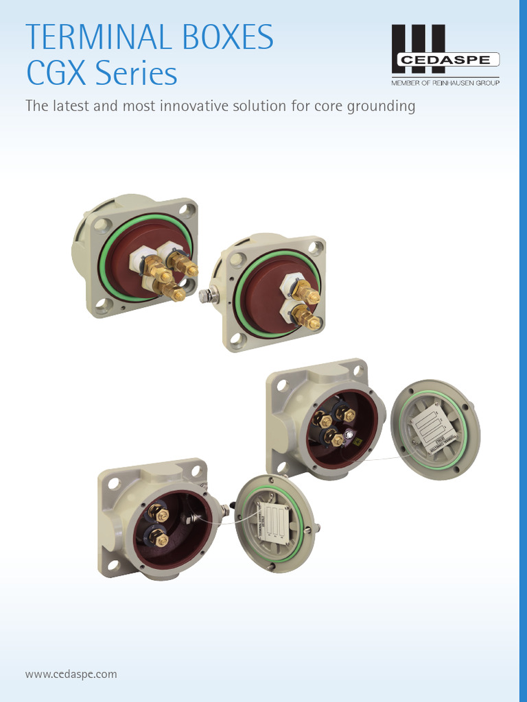 CEDASPE® CGX Catalogue Flyer en | PDF