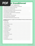 Conditional Completion Interactive Worksheet | PDF | English As A ...