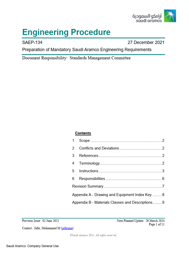 MSAER Preparation Guidelines | PDF | Pipe (Fluid Conveyance) | Internal ...