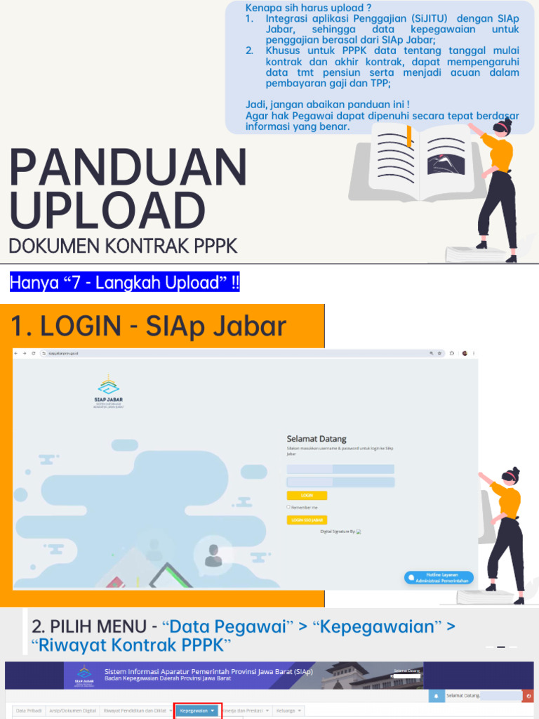 Panduan Upload Dokumen Kontrak Pppk Pdf