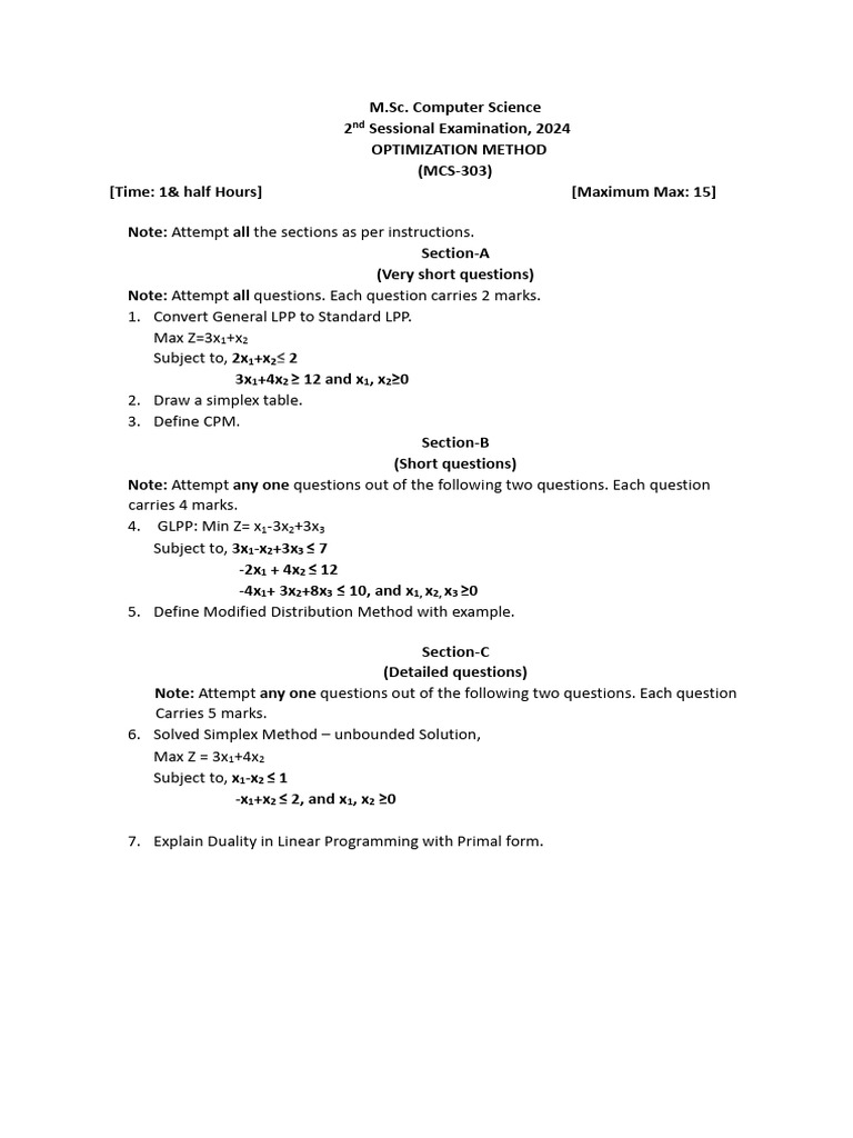 Operation Resarch 2nd | PDF