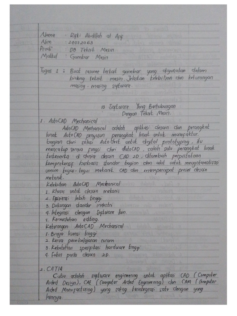 Tugas 1 Rifki Abdillah Al Afif 24072063 | PDF