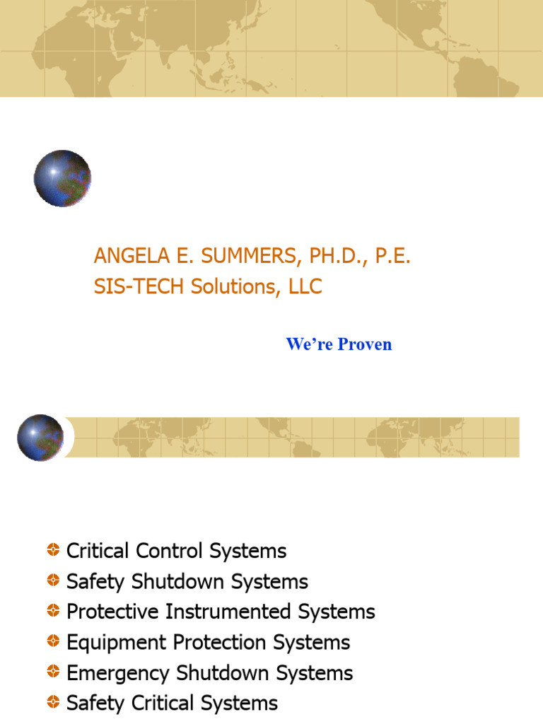 Safety Integrity Level Assessment Guide | PDF | Systems Engineering ...