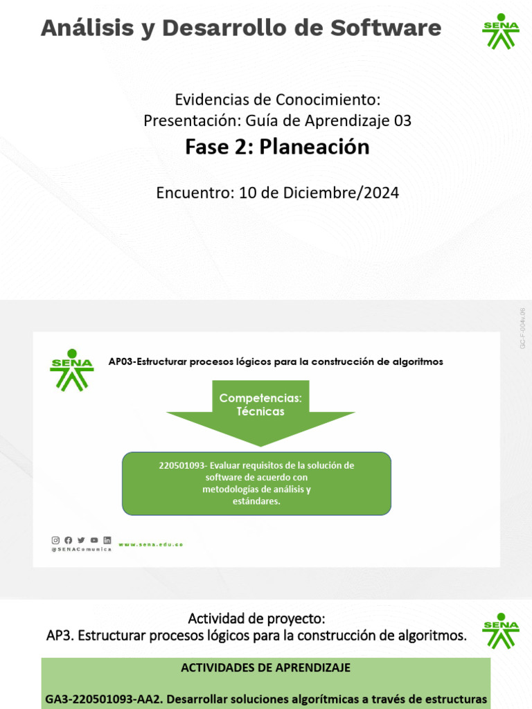 Algoritmos y Estructuras de Control | PDF | Algoritmos | Programación ...