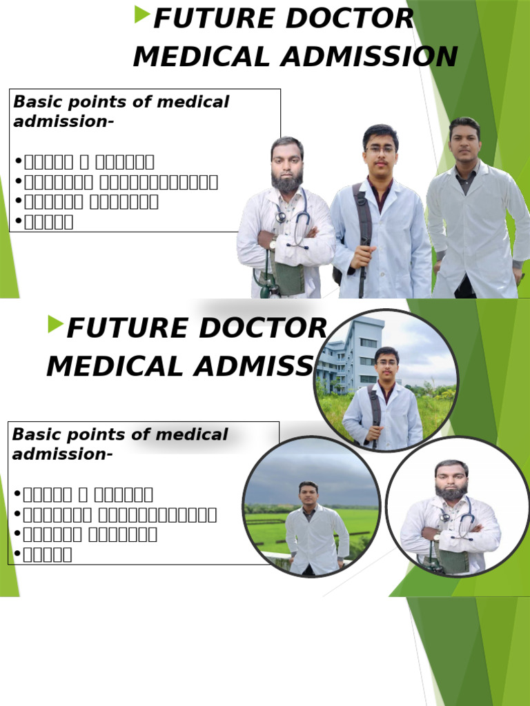 Basic Points of Medical Admission | PDF