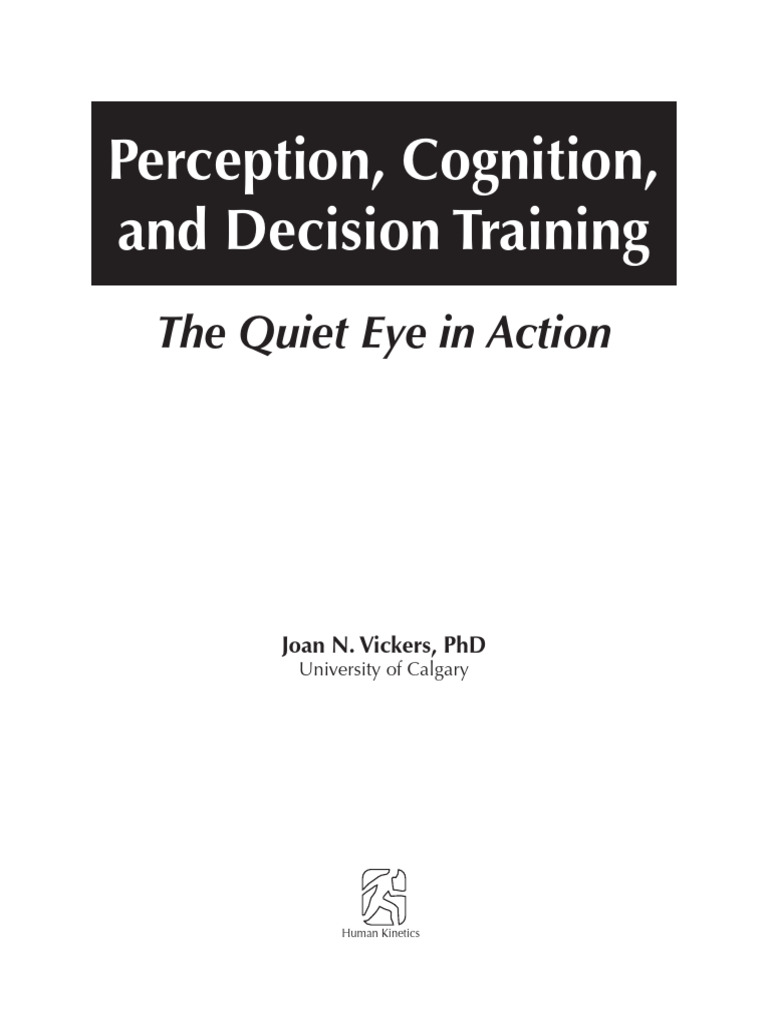 2007VickersBook | PDF | Attention | Perception