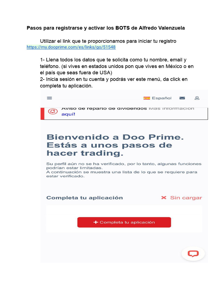 Instrucciones Bots Alfredo Valenzuela | PDF | Internet Bot