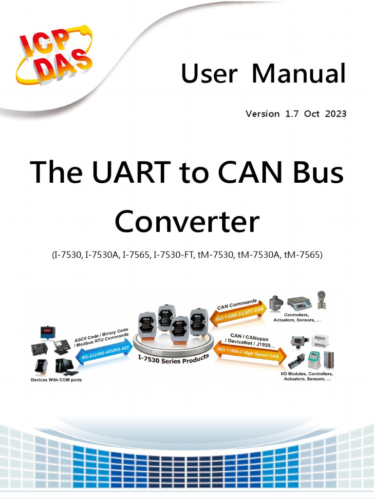 CAN Converter Usermanual en | PDF | Electronics | Electrical Engineering