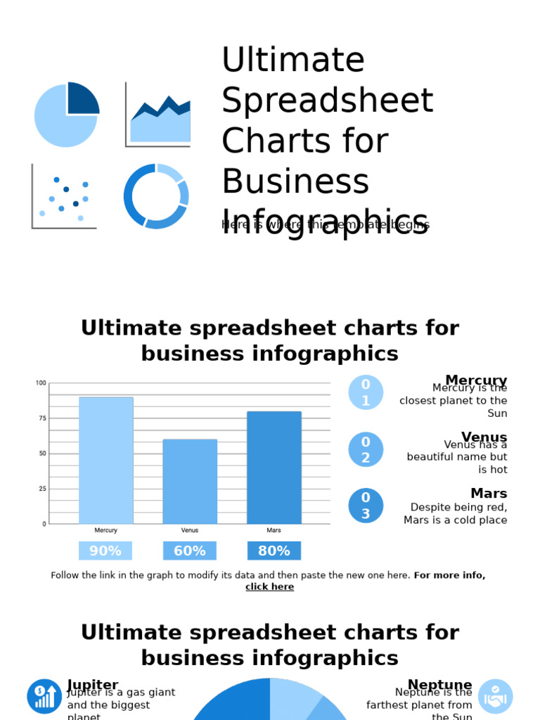 Ultimate Spreadsheet Charts For Business Infographics by Slidesgo | PDF ...