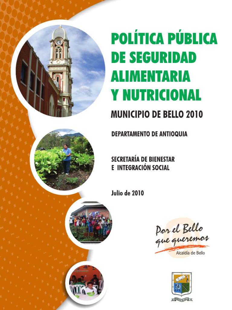 Politica Publica de Seguridad Alimentaria | PDF | Alimentos | Seguridad alimentaria