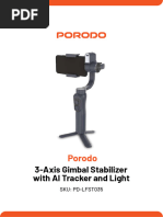 m01 3 Axis Gimbal Stabilizer Manual | PDF | Electromagnetic Interference | Electronics