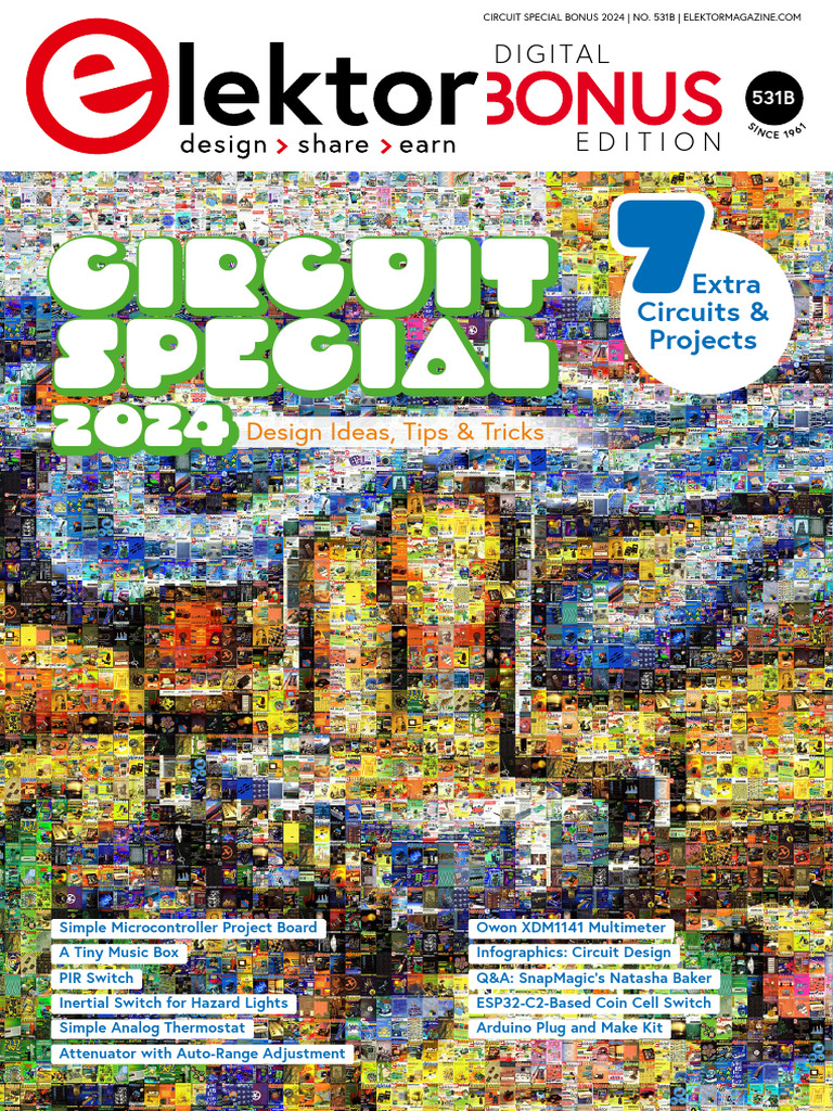Elektor Circuit Special Bonus Edition 531B 2024 | PDF | Printed Circuit ...