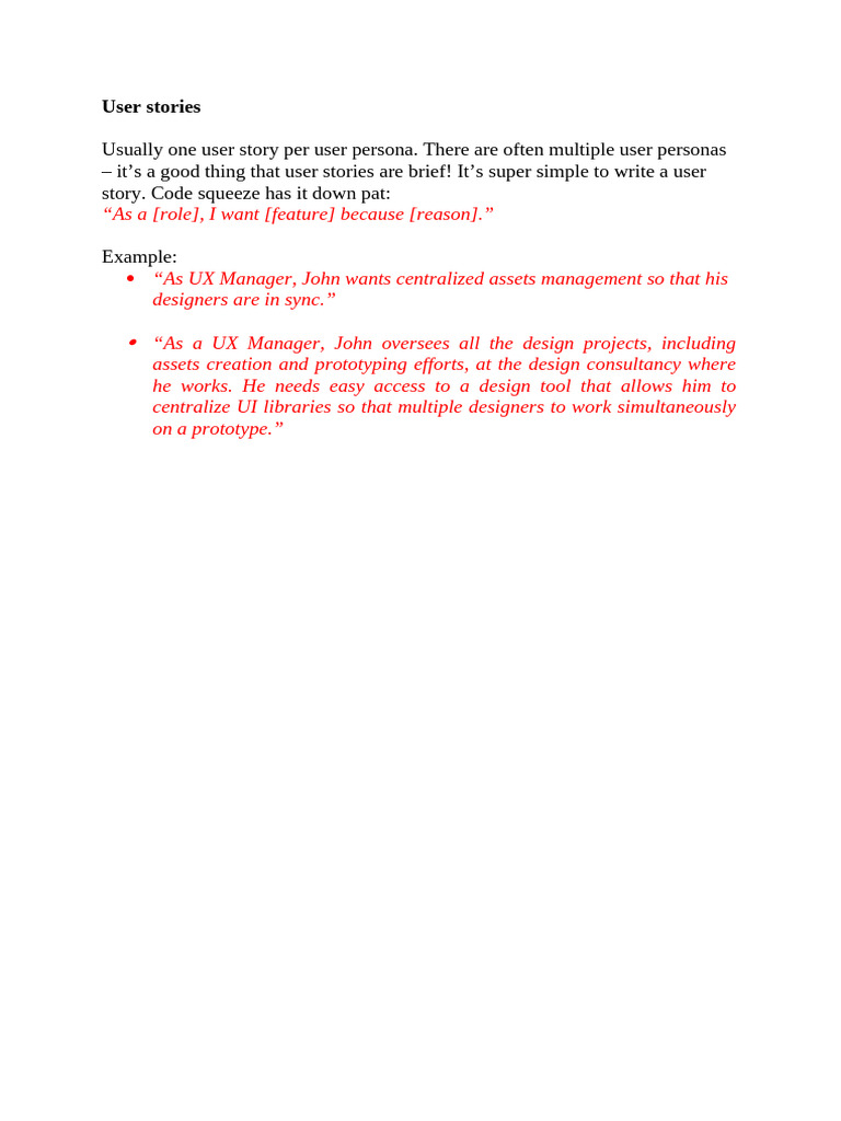 Writing Effective User Stories | PDF