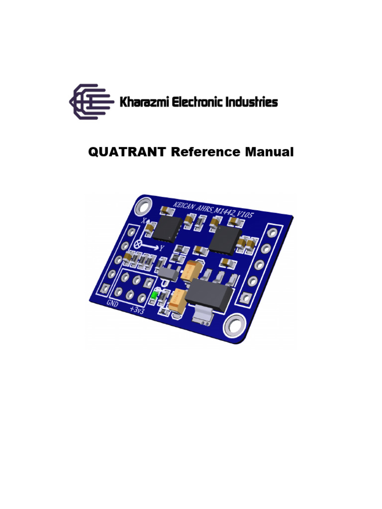 QUATRANT Reference Manual (1) | PDF | Rotation | Euclidean Vector