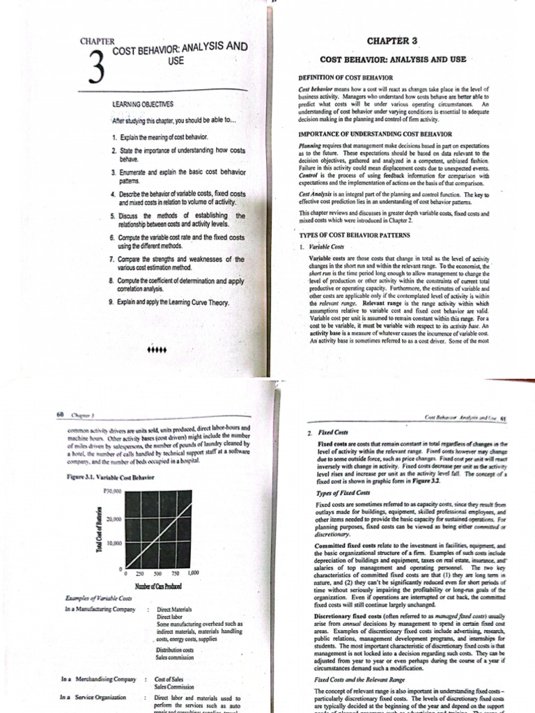 COST-ACC-CHAP-3 | PDF
