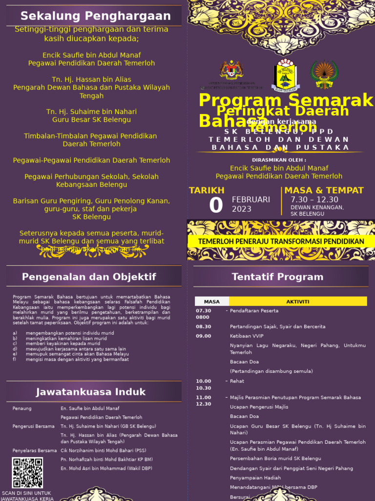 Program Semarak Bahasa | PDF