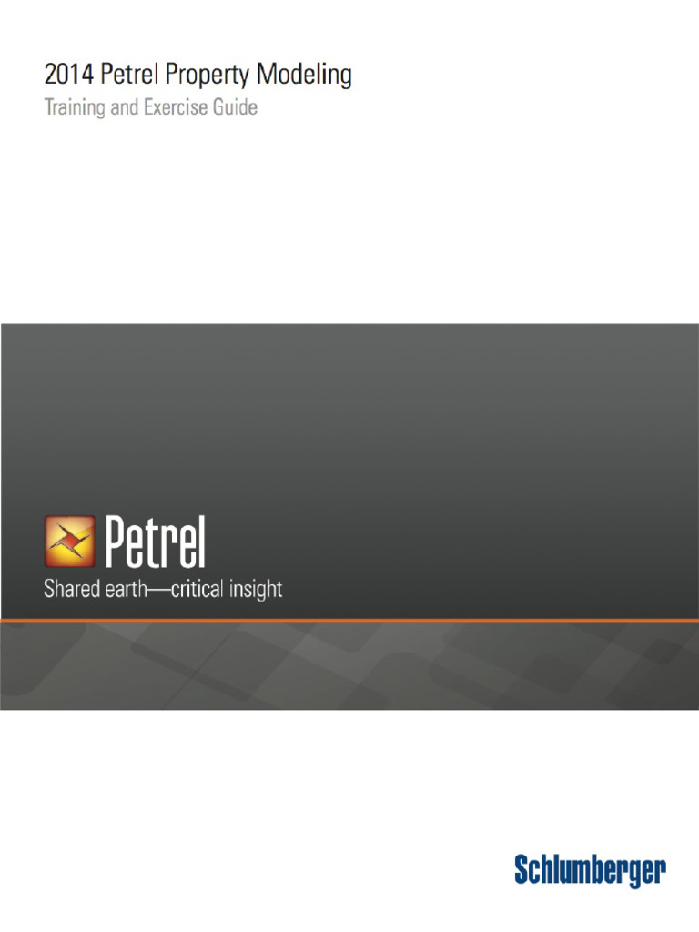 Petrel Property Modelling 2014 | PDF
