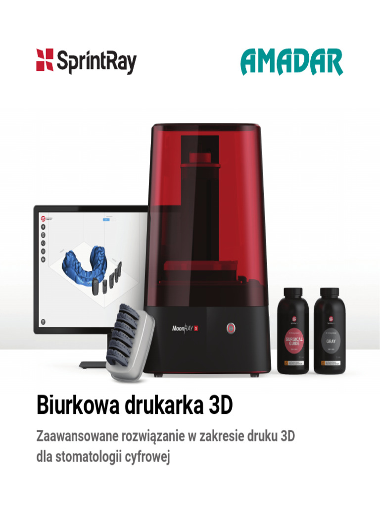 SprintRay-MoonRay-Booklet PL | PDF