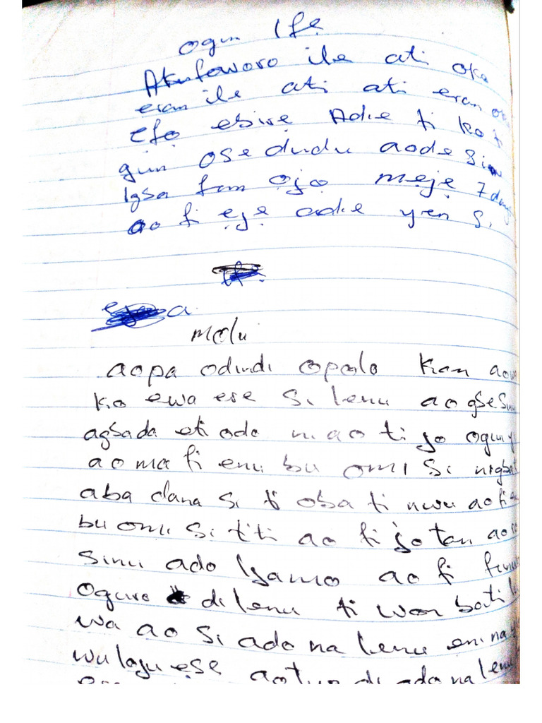 Ogun Ife Ati Molu To Daju | PDF