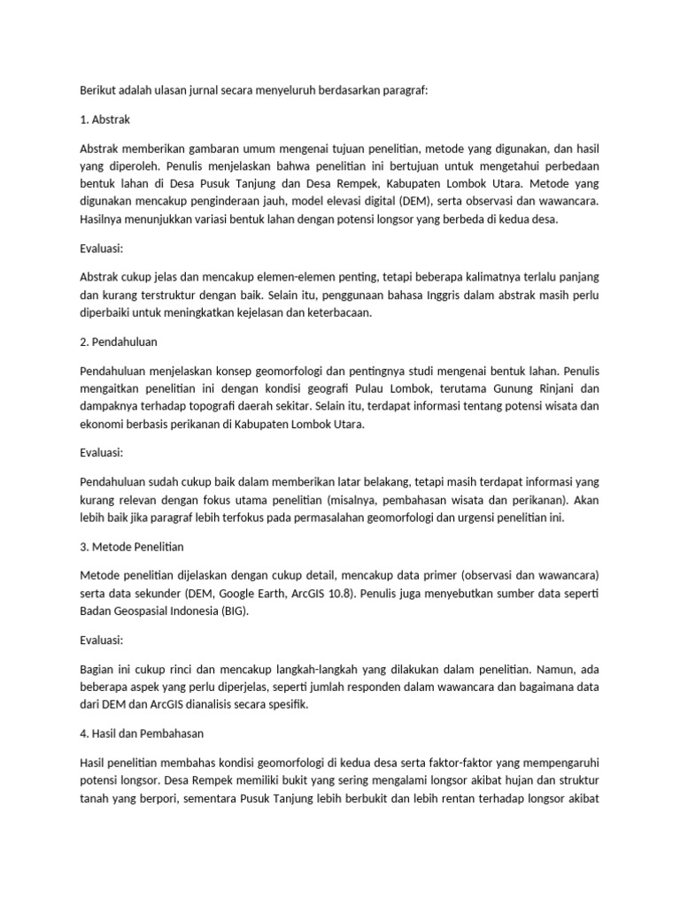 Review Jurnal Ananda Kurniawan | PDF